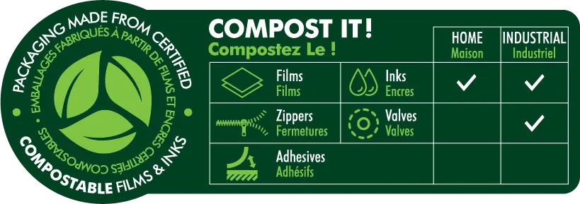 Compostable Packaging | Organic Packaging Suppliers | Rootree